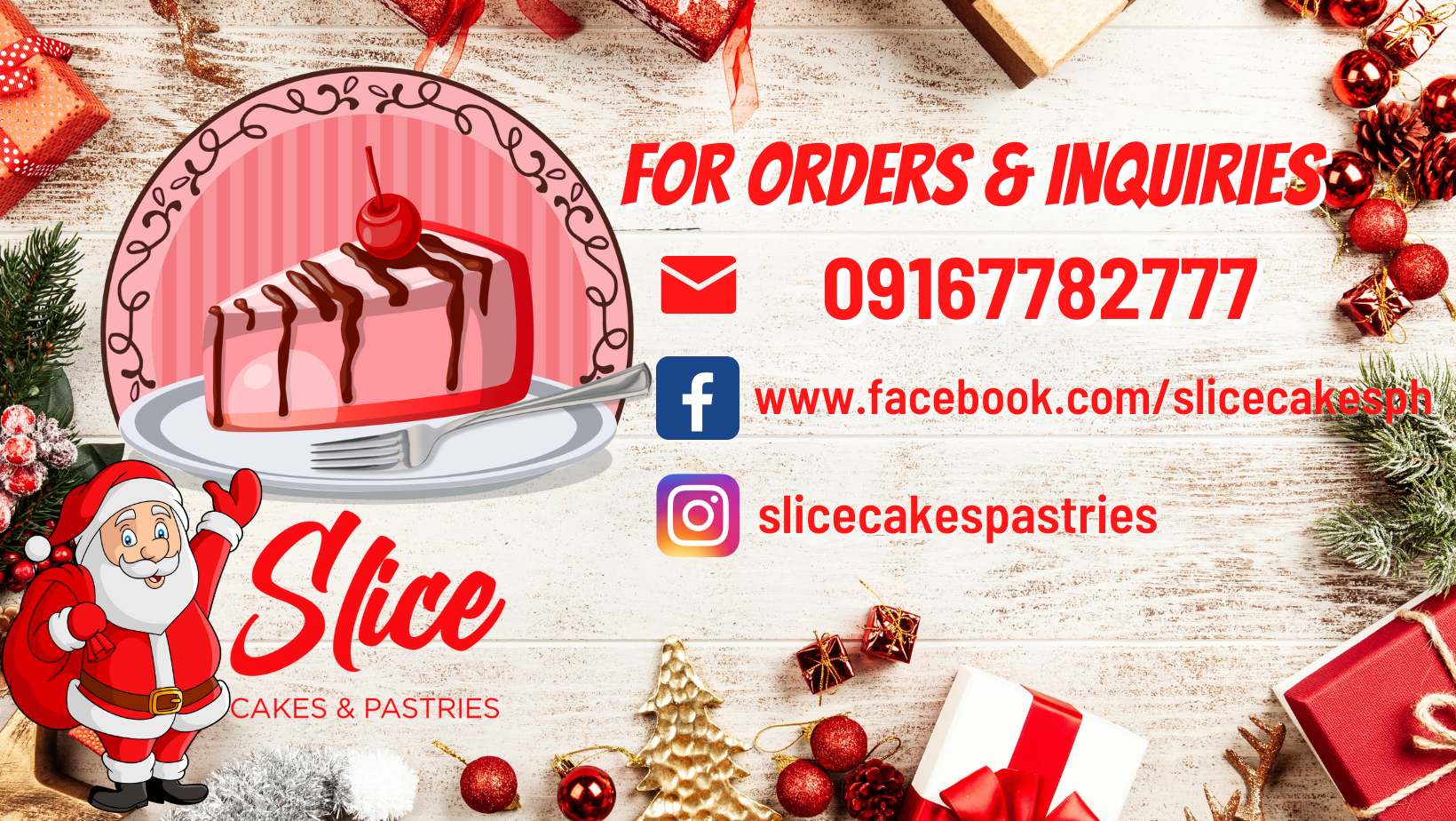 Slice Cakes & Pastries